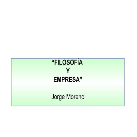 Filosofia-en-empresas | PPT