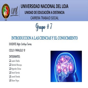 Mapa mental: filosofia y ciencia | PDF