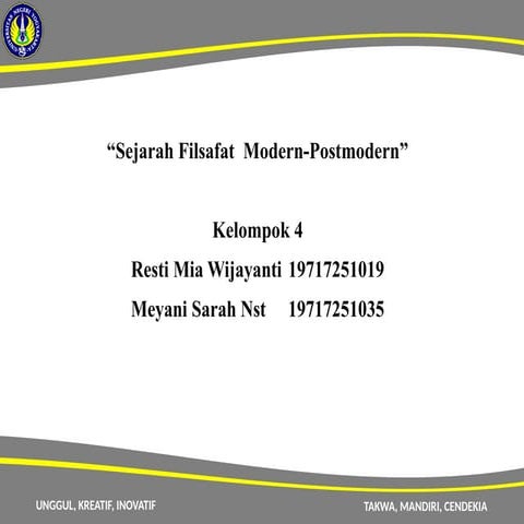 FILSAFAT_MODERN_POSTMODERN dan implikasinya.pptx