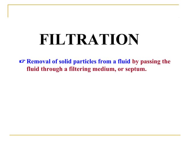 Rotatory drum vacuum filter | PPTX