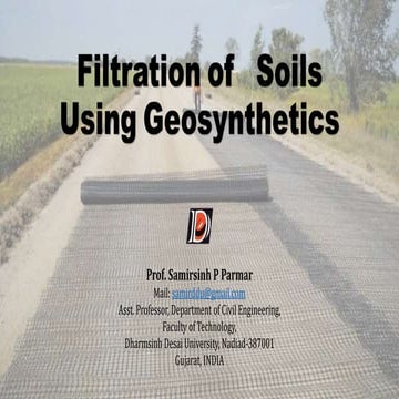 Filteration of Soil Using Geosynthetics.pptx