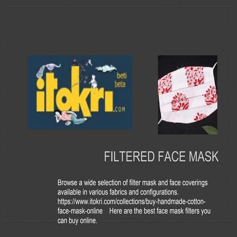Filtered face mask | PPTX