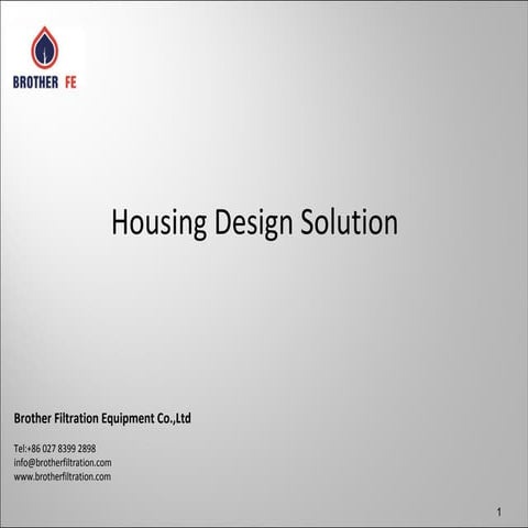 Filter housing design case model | PDF