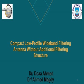 Filtering Antenna[1] - Read-Only (2).pptx