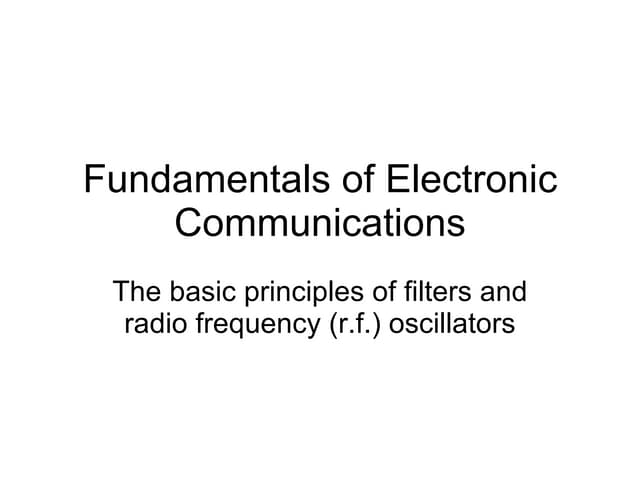 Eeg machine filters | PPT