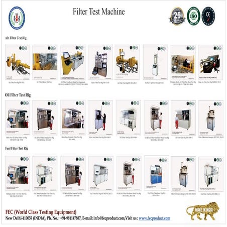 Filter test machines | PPT