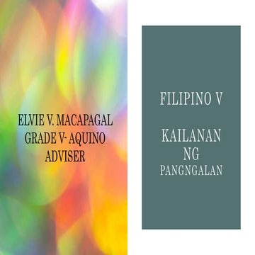 KAILANAN NG PANGALANISAHAN DALAWAHAN MARAMIHAN HALIMBAWA BATA MATANDA ...