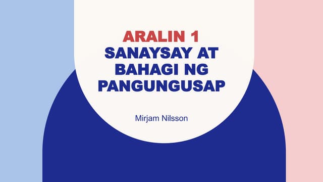 Ako si Jia Li, Isang ABC kaya naman isaalang alang | PPTX
