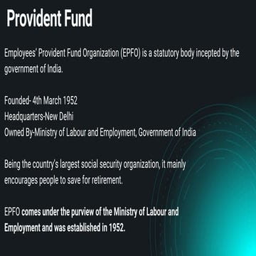 FIM- Financial Institutions- Provident Fund, Pension Fund, Insurance ...