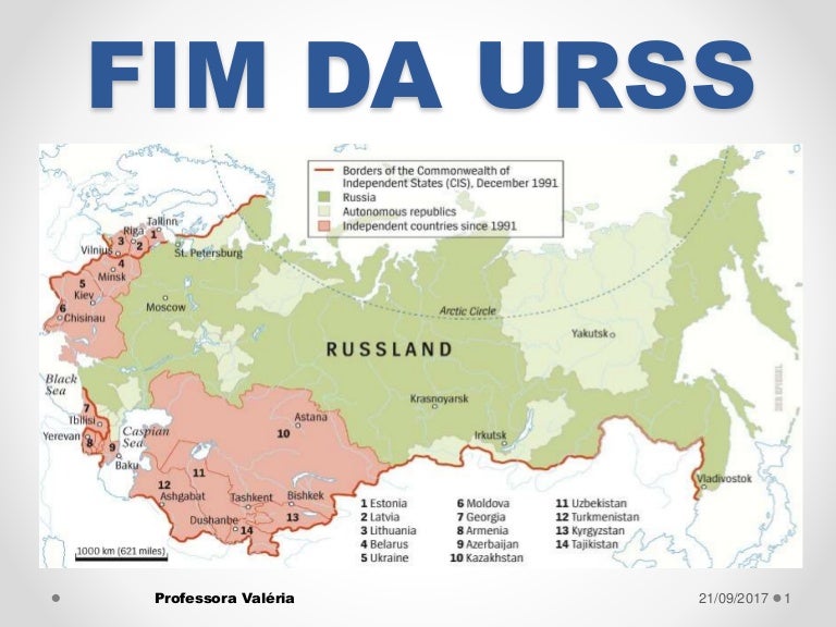 Fim da União Soviética