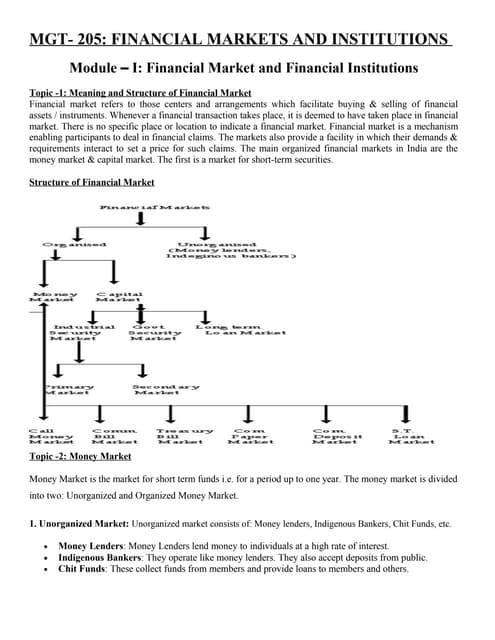 Management of financial institutions | PDF