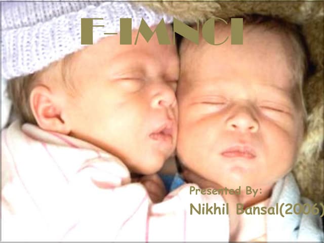 Integrated management of neonatal and childhood illness(imnci) | PPTX ...