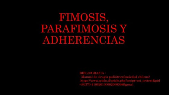 Fimosis y parafimosis | PPT