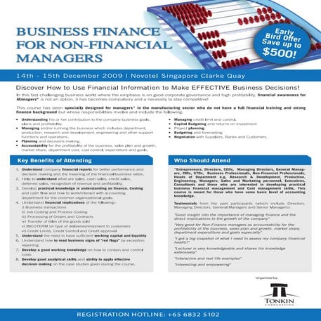 Business Finance For Non-Financial Managers | PDF