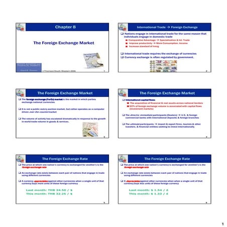 the foreign exchange market | PDF