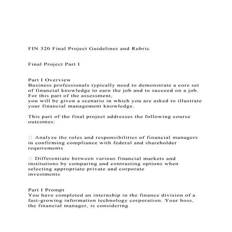 FIN 320 Final Project Guidelines and Rubric Final Pro.docx