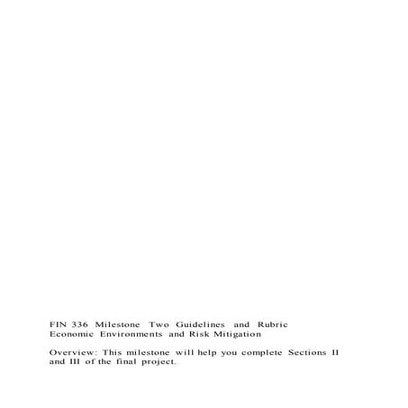 FIN 336 Final Proj | DOCX