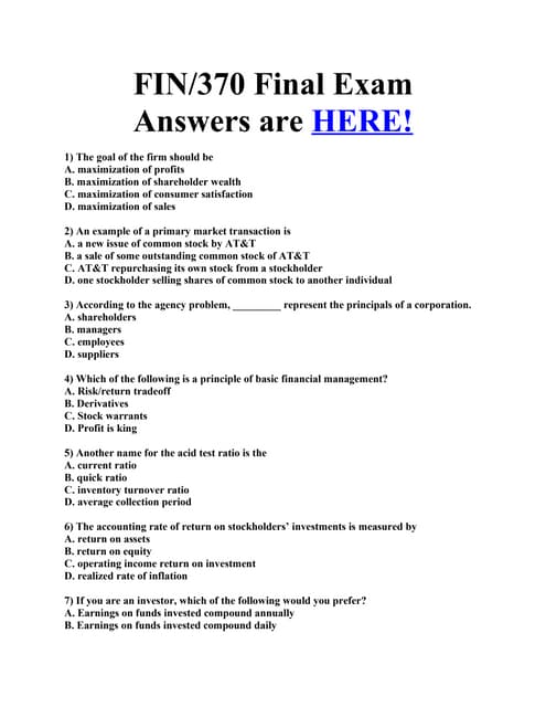 Ch 3 Problem Solving Quiz | PDF