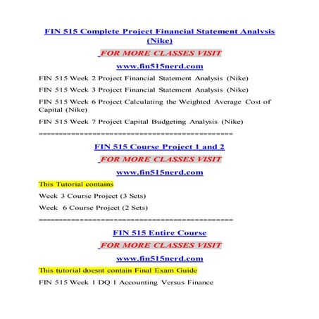 FIN 515 NERD Education Planning--fin515nerd.com