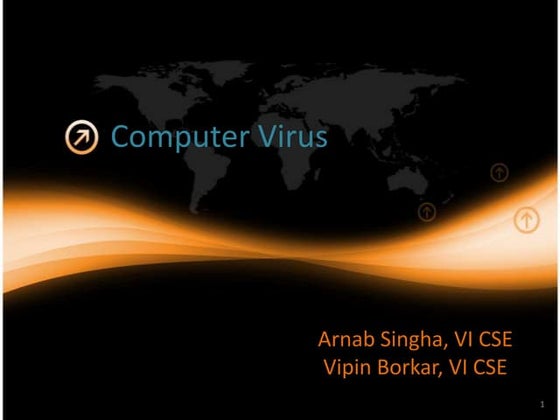 Computer Virus powerpoint presentation | PPTX