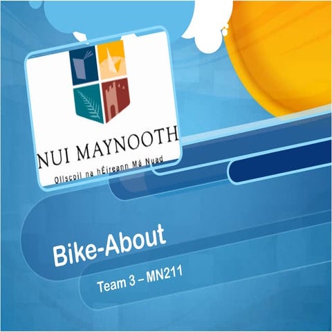 Project Management - Bike Rental Pitch | PPTX