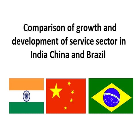 Service Sector in India & World | PPTX