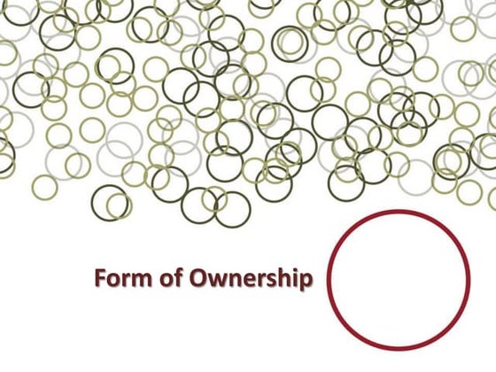 Forms of ownership | PPT