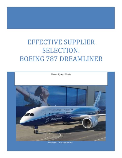 Parker Aerospace | Bill of Material on the Boeing 787 | PDF | Aviation ...