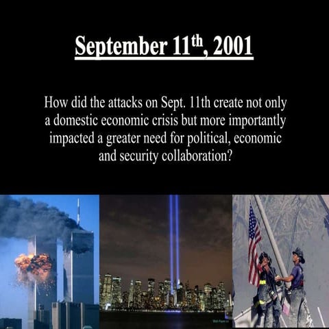 September 11th Impact on the World | PPTX