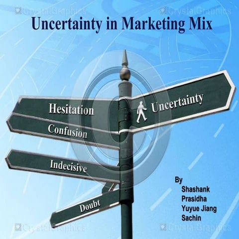 Examining the Influence of Uncertainty on Marketing Mix | PPTX