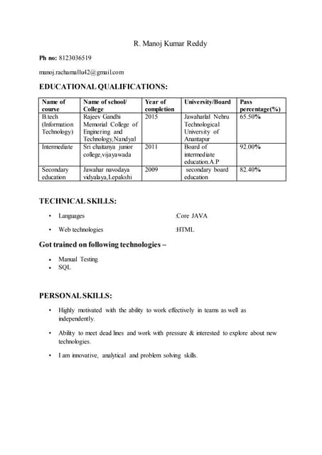 Dipak CV | DOCX