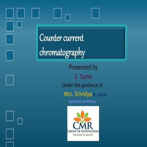 Counter Current Chromatography Pptx