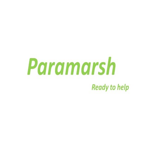 Paramarsh - Ready to help | PPTX