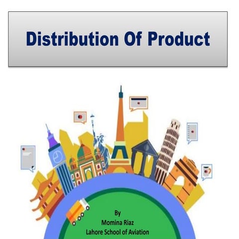 Distribution of Product in Marketing | PPTX
