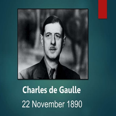 Charles de gaulle | PPTX