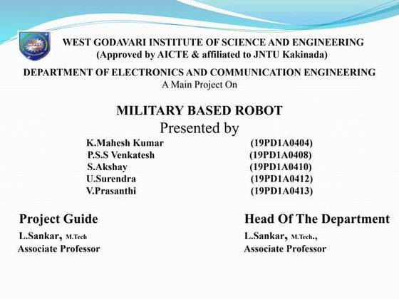 Radar Using Arduino | PPT
