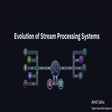 Stream Set presentation for datapipeline. | PPTX | Databases | Computer ...