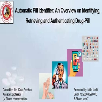 Identifying Pills with RXList | PPTX