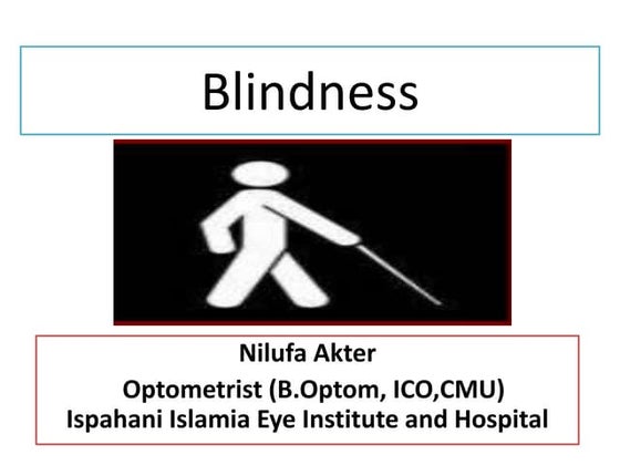 Blindness | PPT
