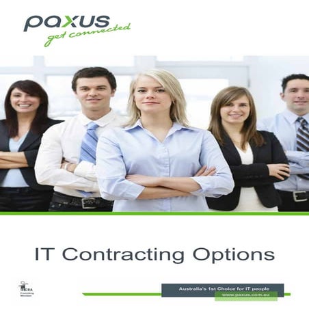 Paxus IT Contracting Options | PDF