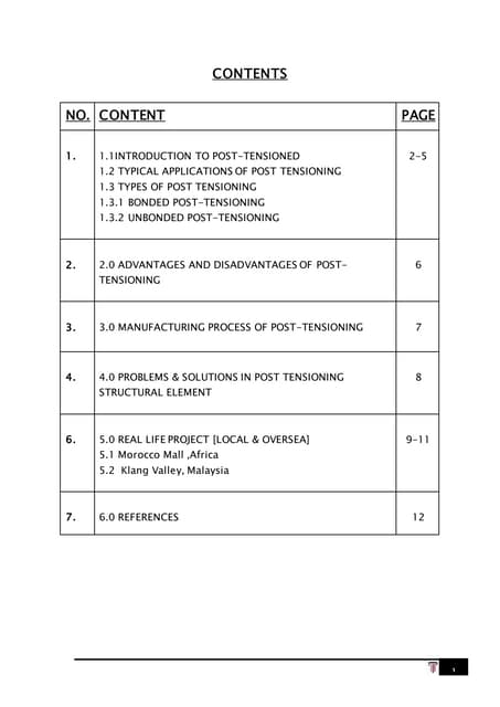 Post tensioned (PT) slabs | PDF