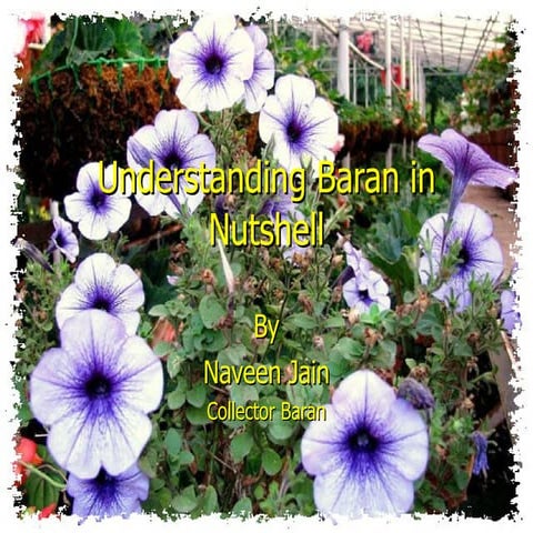 Baran- district profile | PPT