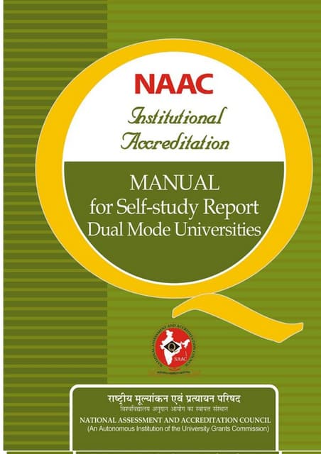 NAAC | PPTX | Educational Assessment | Education