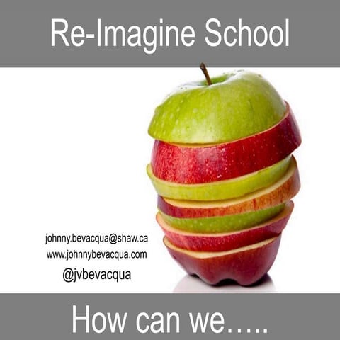 How Can we Re-imagine School? | PPTX