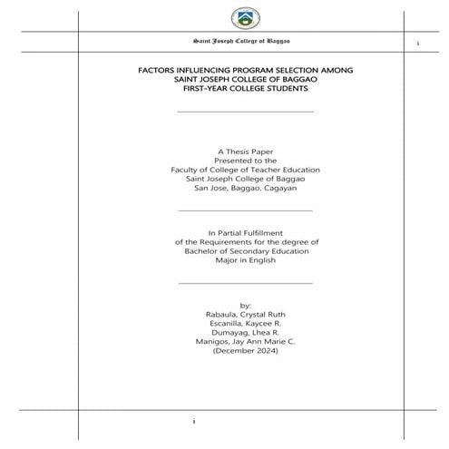 FACTORS INFLUENCING COURSE SELECTION.docx