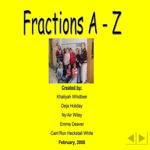 Final Fraction Power Point Group B 2 | PPT