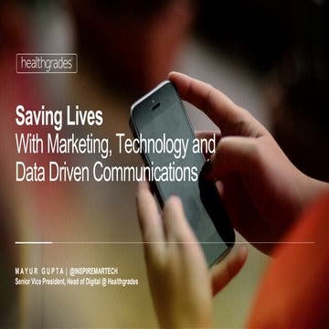 Changing Human Behavior Through Data-Driven Experiences | PPTX