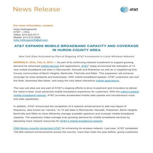 Verizon communication project report | DOC