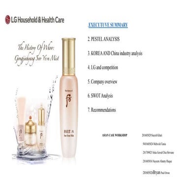 LG HOUSEHOLD AND HEATH CARE | PPTX