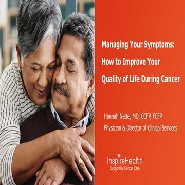 Final-Managing Your Symptoms How to Improve Your Quality of Life During ...
